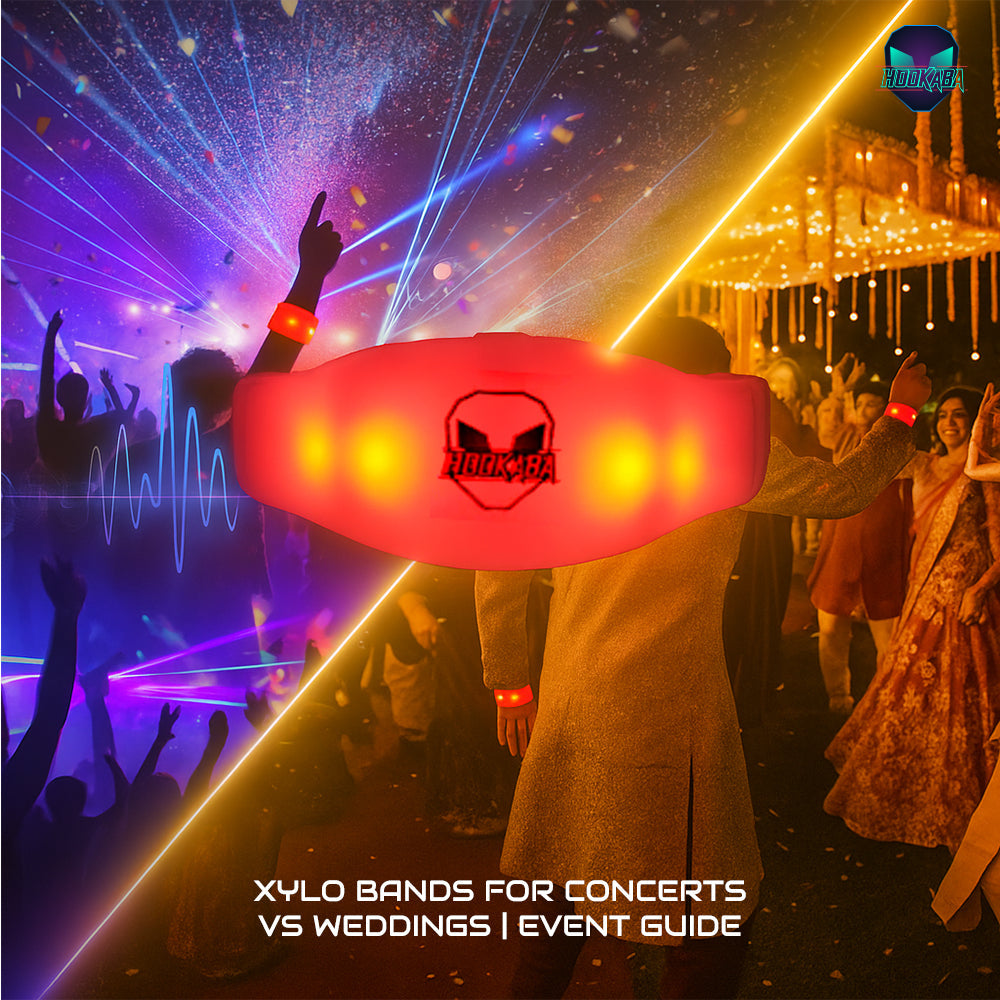 Xylo Bands for Concerts vs Weddings | Best LED Wristbands in India ...