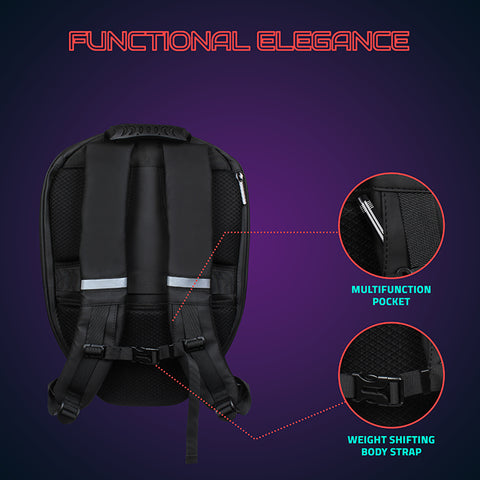 Eye Rover Premium Bikers LED Backpack - 31L | Hookaba